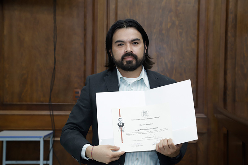 Boletín :: Reconoce ICSHu a estudiantado sobresaliente de posgrado